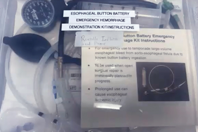 An off-the-shelf tamponade kit provides surgeons with 'the luxury of ...
