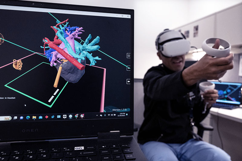 Virtual reality for the heart — Boston Children's Answers